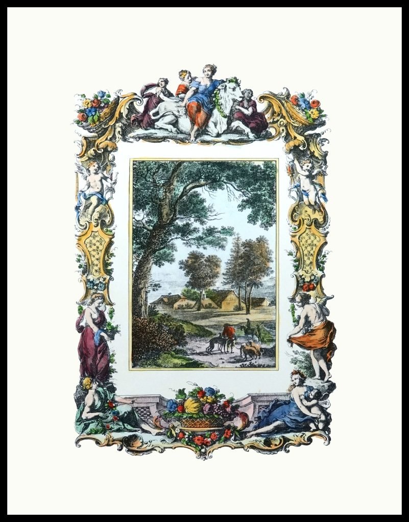 DNA BFP401 Pastoral Scene Ii - Decor Arts International